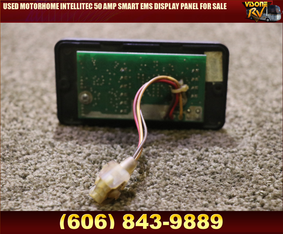 Rv Components Used Motorhome Intellitec 50 Amp Smart Ems Display Panel