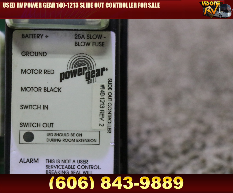 Rv Components Used Rv Power Gear 140 1213 Slide Out Controller For Sale