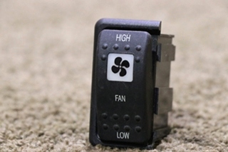 RV Components USED HIGH / LOW FAN DASH SWITCH RV/MOTORHOME PARTS FOR ...