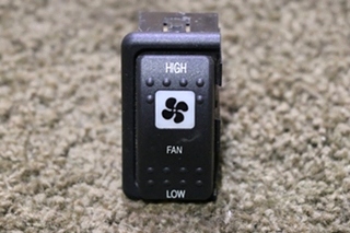 RV Components USED MOTORHOME HIGH / LOW FAN DASH SWITCH FOR SALE ...