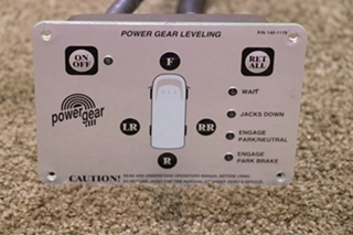 RV Components USED MOTORHOME POWER GEAR 140-1179 LEVELING TOUCH PAD ...