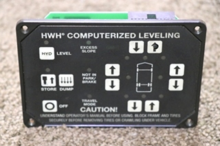 RV Components USED RV/MOTORHOME HWH COMPUTERIZED LEVELING TOUCH PAD ...