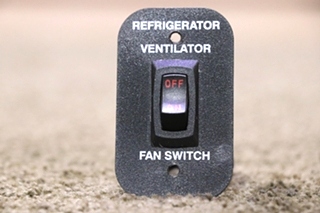 RV Components USED RV REFRIGERATOR VENTILATOR FAN SWITCH PANEL FOR SALE ...