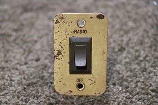 RV Components USED RADIO ON / OFF SWITCH PANEL MOTORHOME PARTS FOR SALE ...