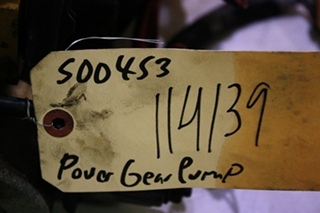 RV Components USED POWER GEAR HYDRAULIC PUMP 500453 FOR SALE **OUT OF ...